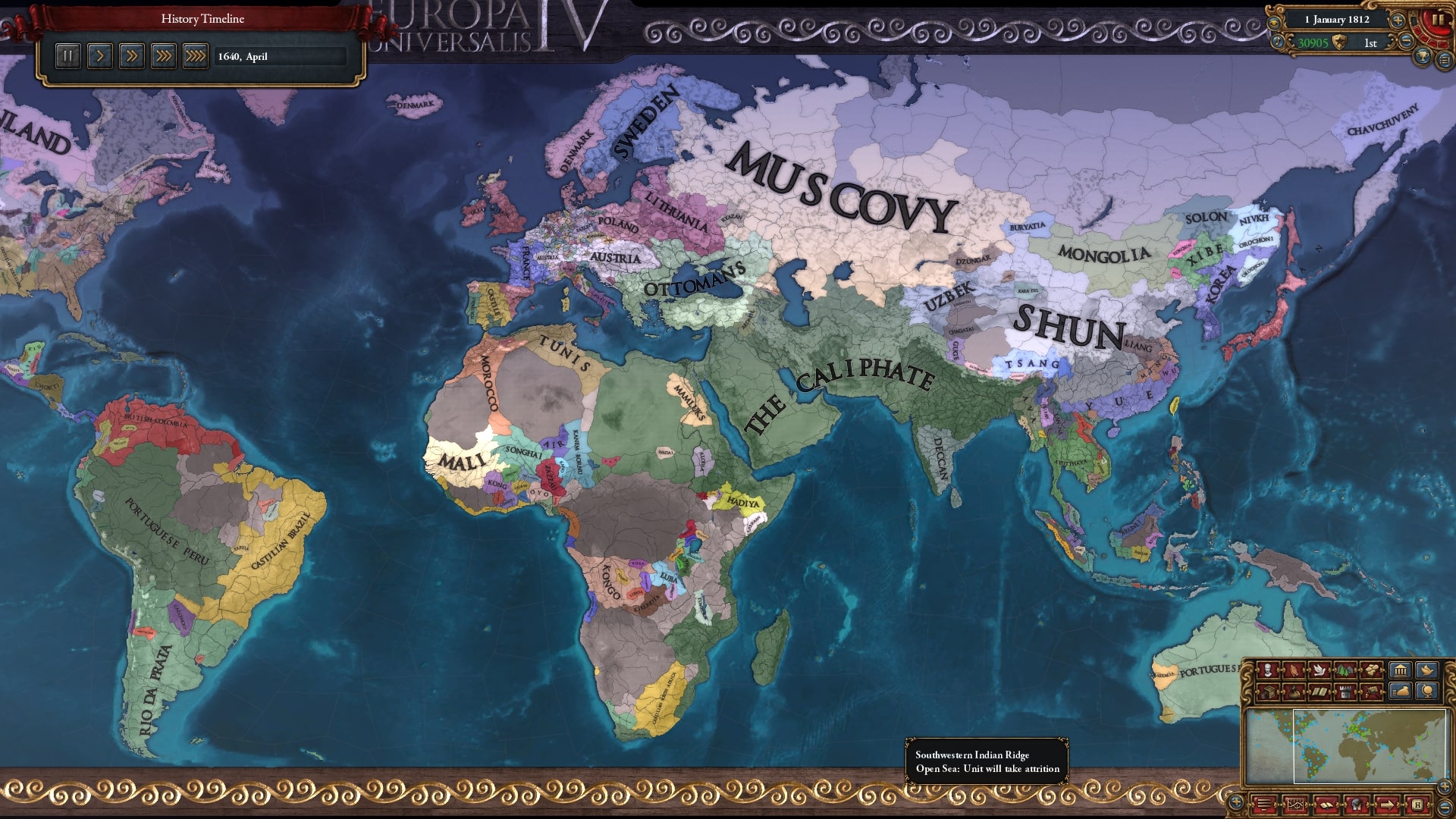 AAR/要塞地獄を正面から攻略する/1600-1700年頃 - EU4 Wiki